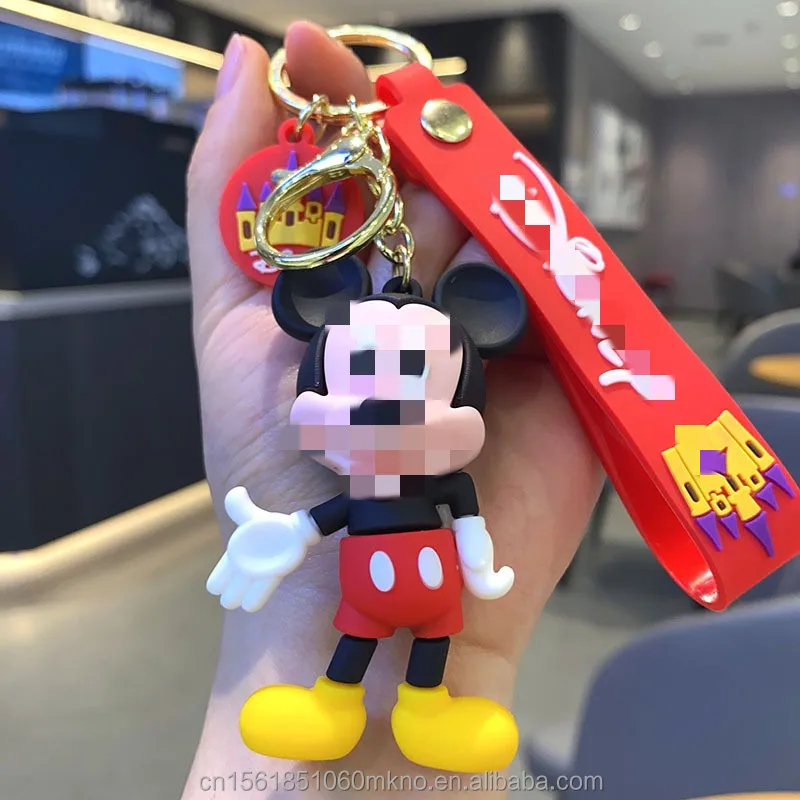 New Arrival 3D PVC Creative Anime Keychains Students' Bag Pendant Cute ...