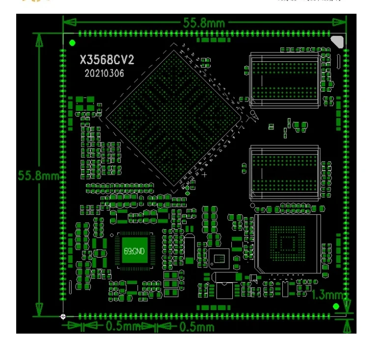 Rockchip hot sale SOM module RK3399 RK3588S RK3588 RK3288 RK3568 for ...