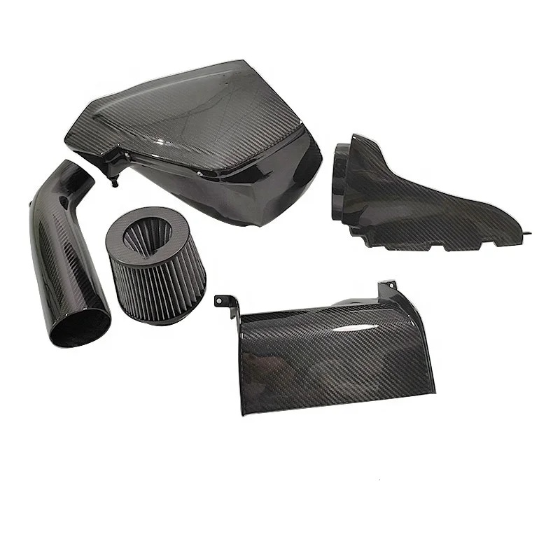 High Performance Carbon Fiber Intake Kit For AU DI A6 A6L A7 C7 3.0T ...