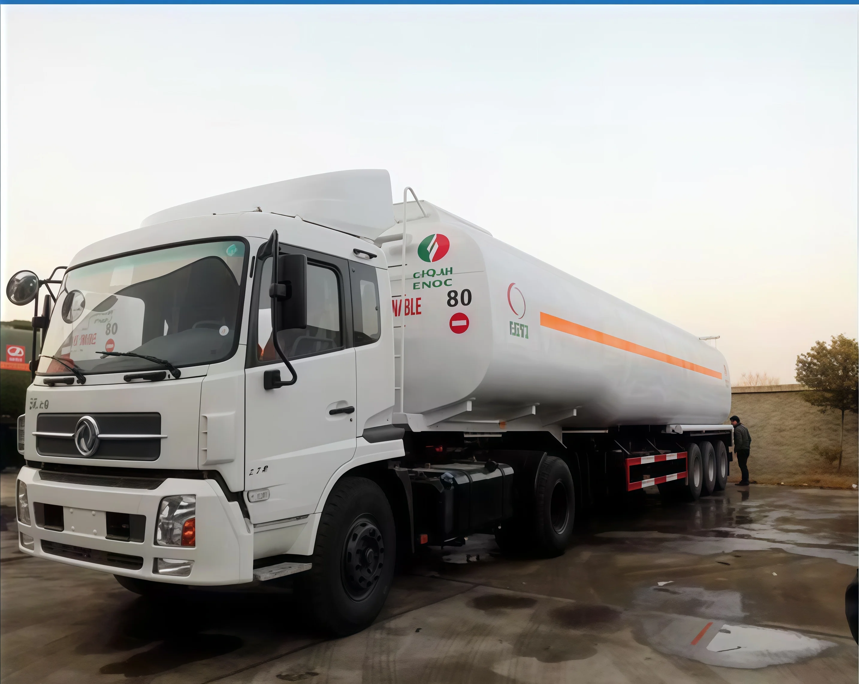 Good Price 3 Axle 40, 000L 50, 000L Water Tank Semi Trailer for Bulk ...