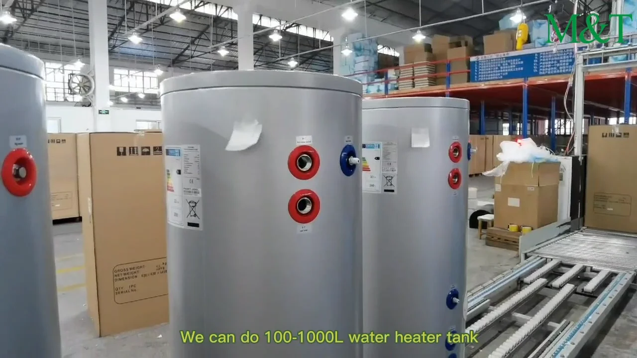200l Sus 304/316/duplex Two Coils Warmtepompen Voor Sanitair Warm Water ...