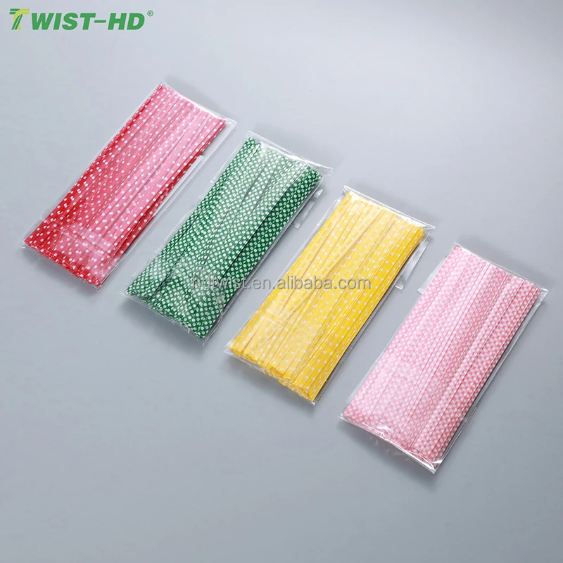 Blue Plastic Twist Tie/bag Closure For Bread Bag/packaging Plastic Wire ...