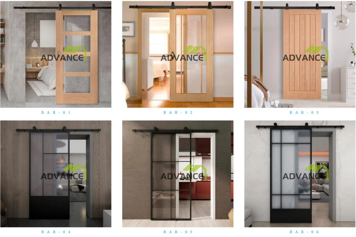 Modern Luxury Wooden Doors Customized Exterior Front Entry Large Solid ...