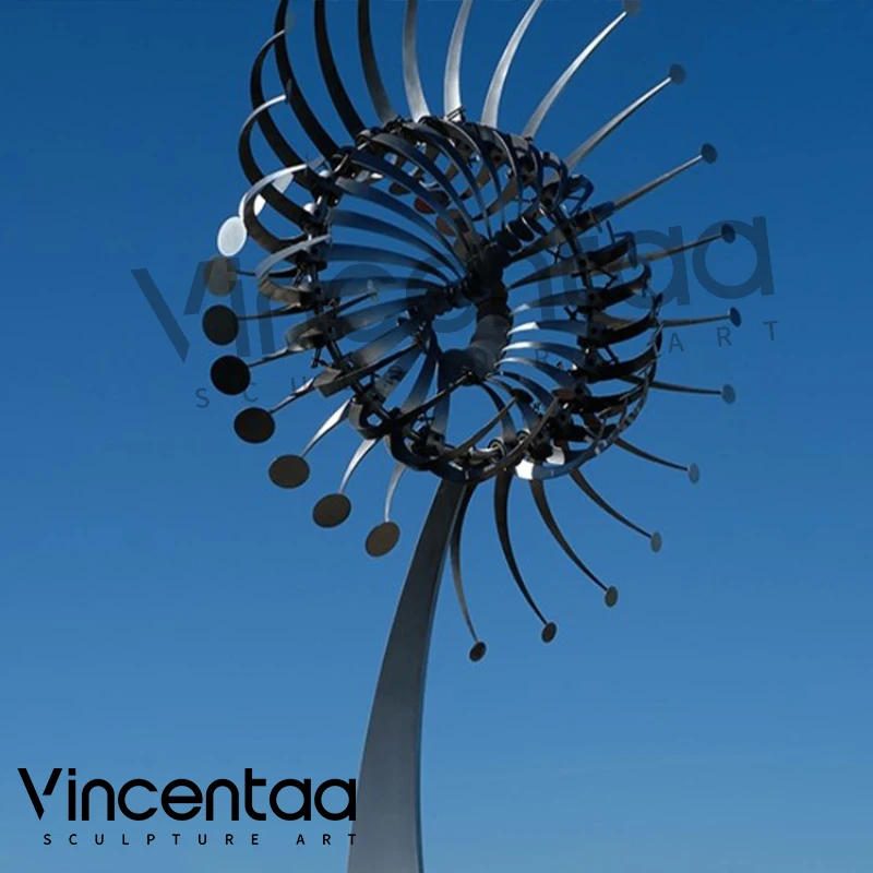 Vincentaa Outdoor Large Wind Art Installation Sculpture