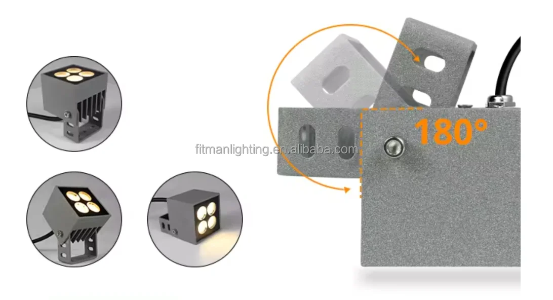 Waterproof IP65 LED Garden Flood Spot Light - 1000lm, 30000h