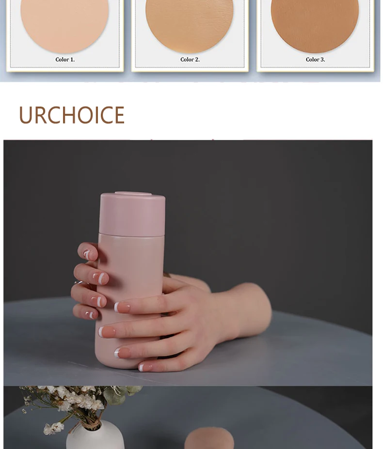 Highly Simulated Artificial Silicone Hand Grip Practice Fake Prosthetic ...