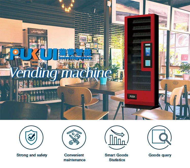 Self-service Smart Cash Self Protein Shake Vending Machine