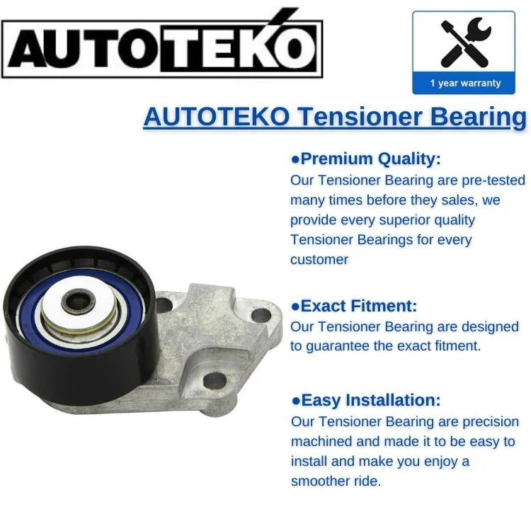 Autoteko Belt Tensioner Assembly Tensioner Idler Pulley Tensioner ...