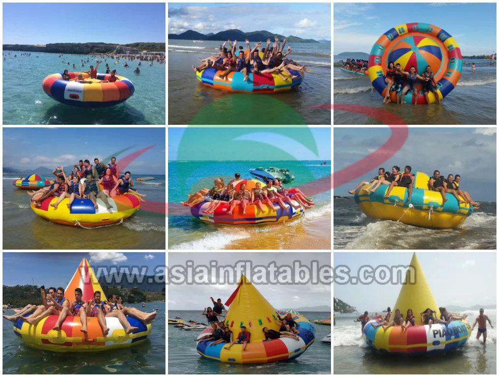 Water Park Commercial Spinning Towable Tube - Fun & Safety