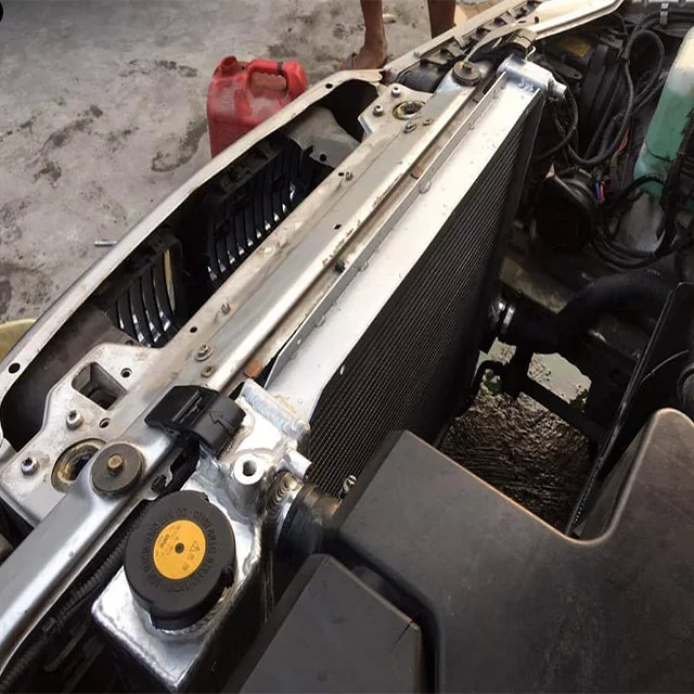 2 ROWS Aluminum Radiator for BMW E36 M40 M42 M43 M44 M50 M52