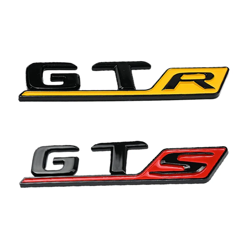 Custom Wholesale Abs Plastic 3d GTR Letters Car Badges Auto Emblems Car Grill Badge Stickers ...