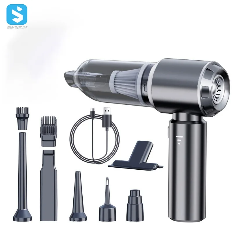 High Suction Power 100w Blow Suction Cordless Handheld Vacuum Cleaner ...