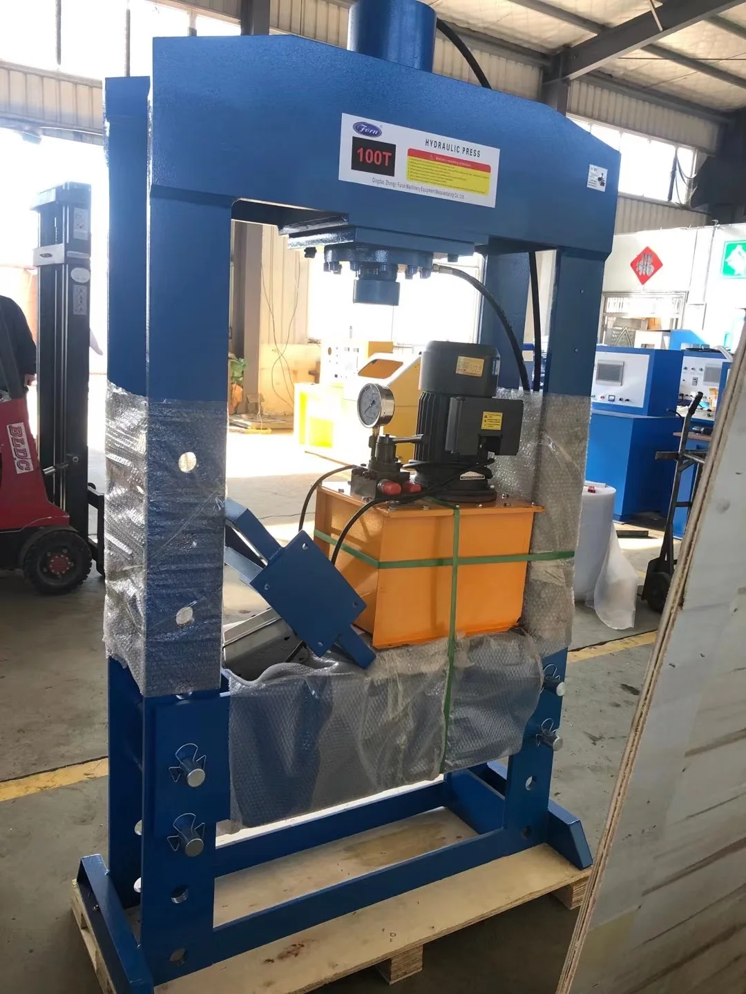 High Quality 100 Ton Electric Hydraulic Press Machine Hydraulic Shop ...