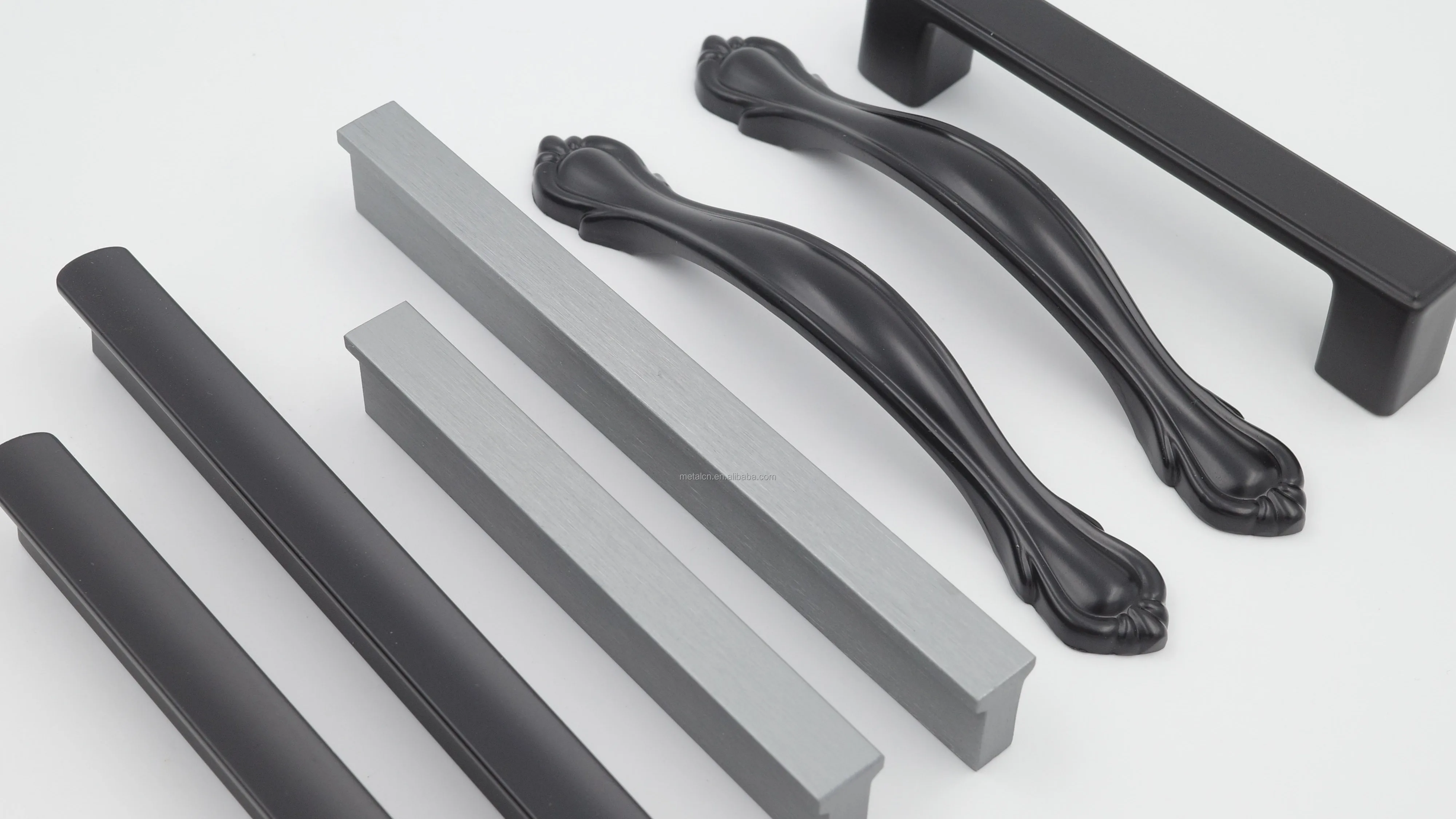 Metal Door Handles Oem Aluminum Profile Aluminum Profile Customization ...