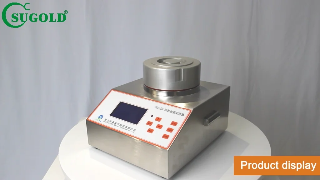 100l/min Air Sampler Material Ss Fkc-iii Microbial Plankton Sampler ...
