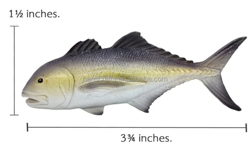 Resin 3d Refrigerator Magnets Giant Fishing Fish Collection Souvenirs ...