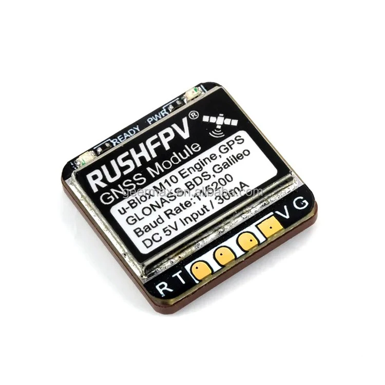 For Rushfpv Gnss Mini Navigation Unit M10 Chip 5w Input 72 Channel ...