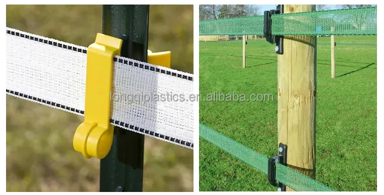 White Polytape Electric Fence - High Strength & Customizable