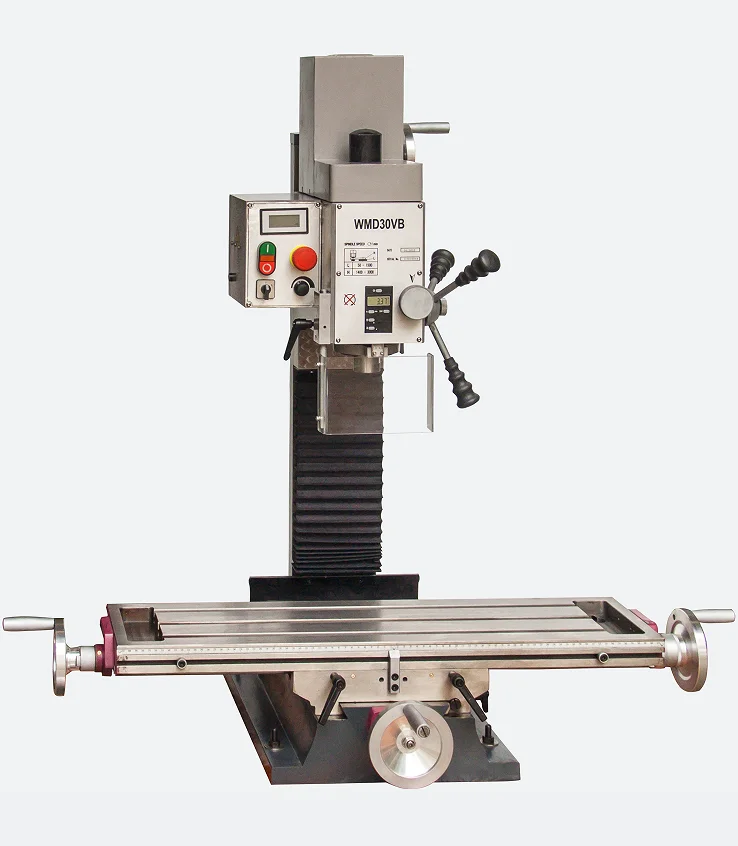 Wmd30vb Bench Drilling Milling Machine For Metal Working - Buy Drilling ...