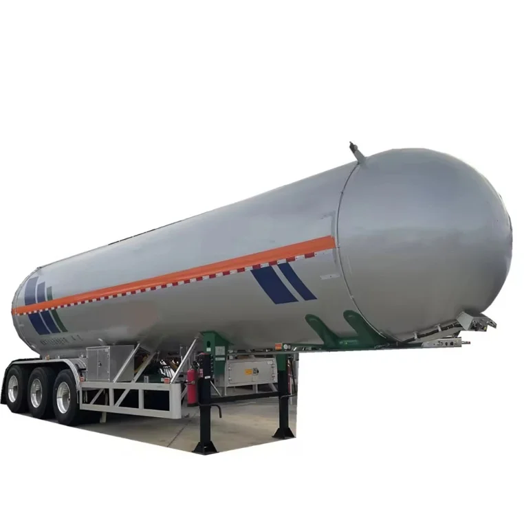 60000 Litres 3 Axle LPG Propane Tank 30tons 40cbm-60cbm Methanol ...