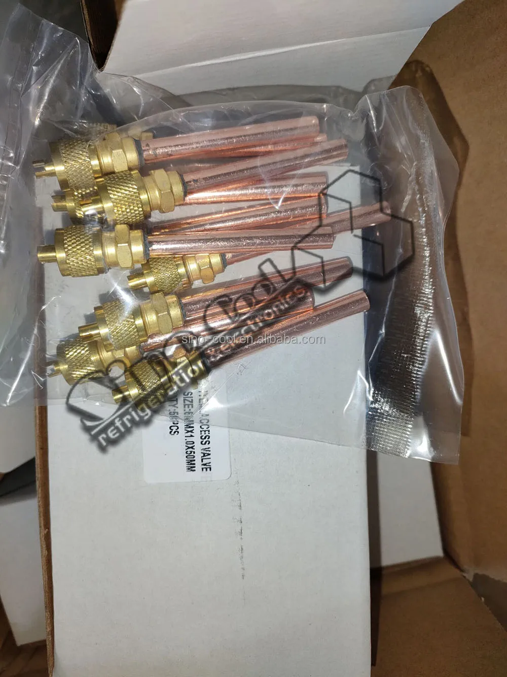 1/4 Copper Pin Valve for Air Conditioner - Reliable & Durable