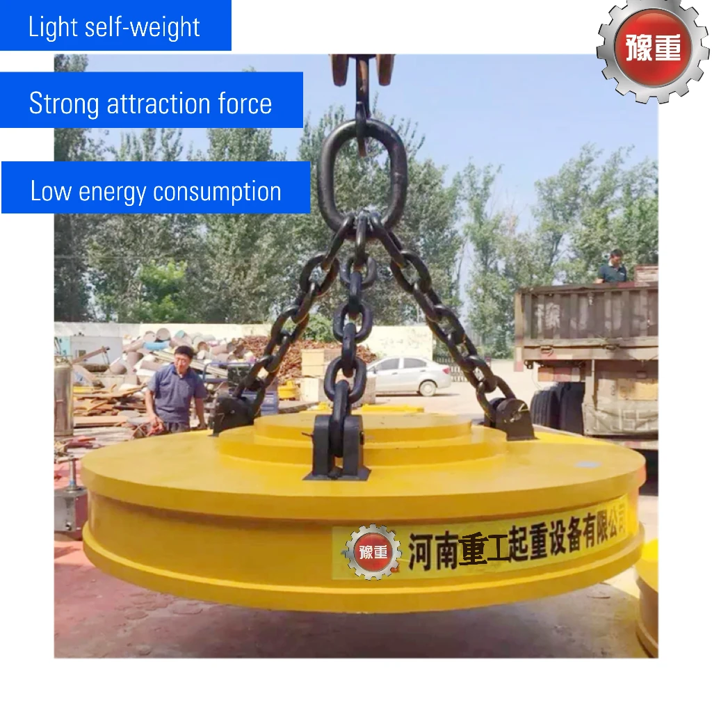 Electro Lifting Magnets 2 Ton To 15 Ton For Lifting Foundries ...
