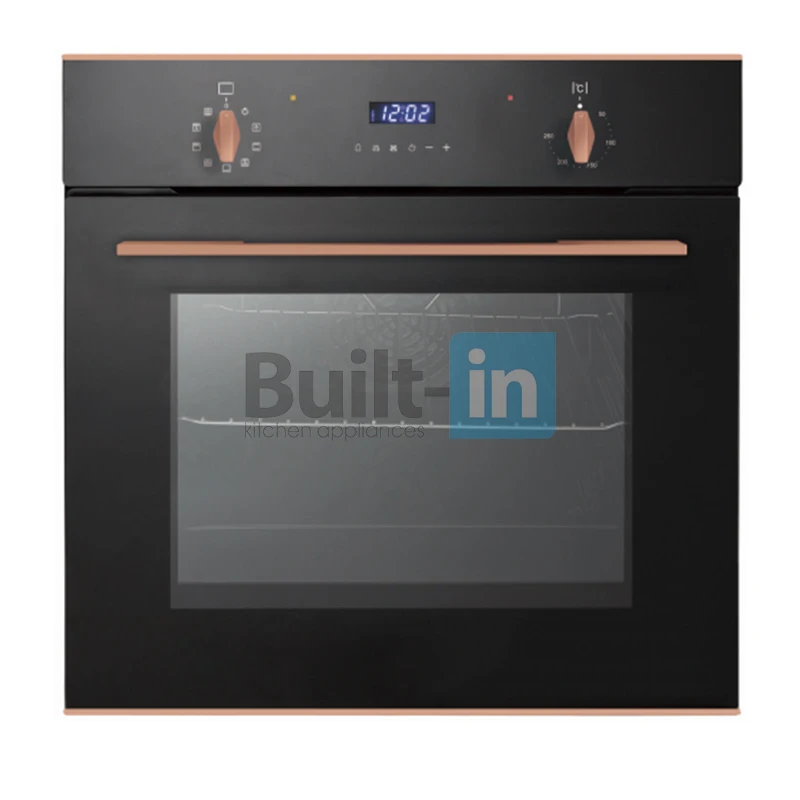 60cm Built-In Electric Oven with Grill - 9 Functions, Stainless Steel ...
