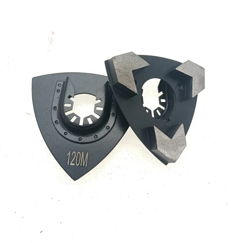 Metal Bond Triangle Diamond Corner Grrinding Tools Used For Angle ...