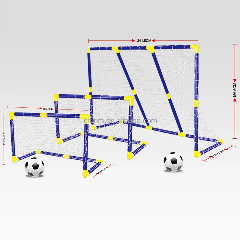 2in 1 Football Door Larger Soccer Training Equipment 240cm Sports Goal ...