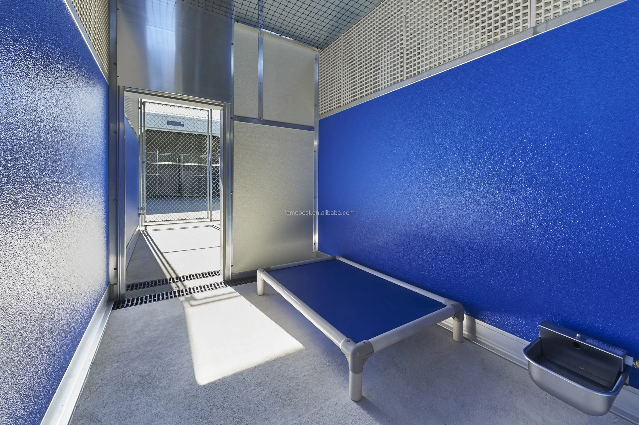 Modular Pet Boarding Walk in Kennel - Eco-Friendly & Durable