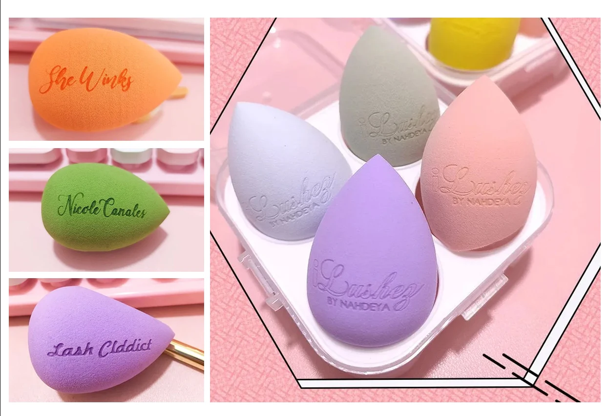 Custom Logo Eco Friendly Makeup Sponge - Soft & Washable