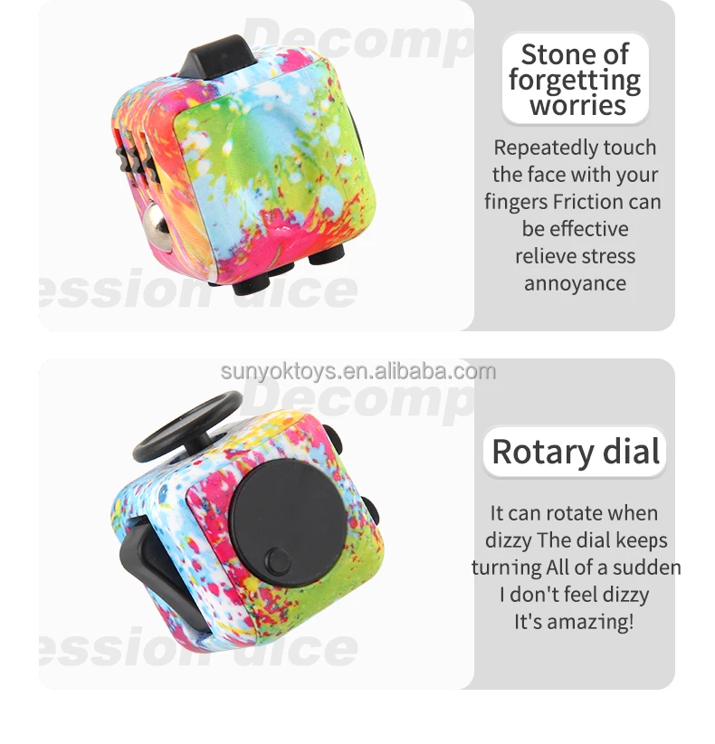 High Quality Fidget Toys - Anti Stress & Fun Fidget Cubes