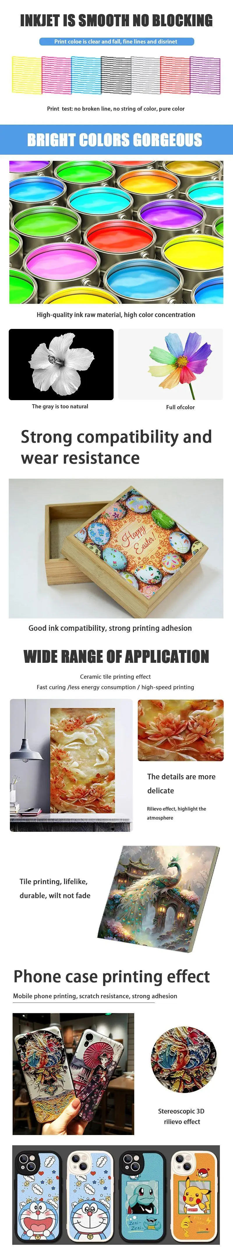 UV LED Ink Curing - Bright Colors, Fast Curing Solutions