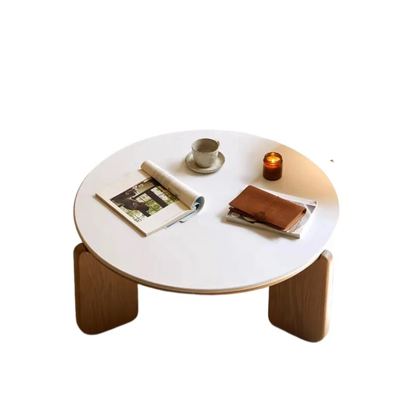 2024 YOUTAI latest modern minimalist white round natural stone desktop ...