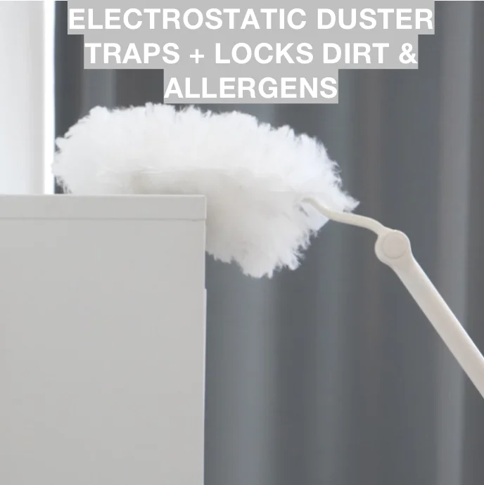 Microfiber Reusable Magic Clean Car Cleaning Collapsible Handle Duster ...