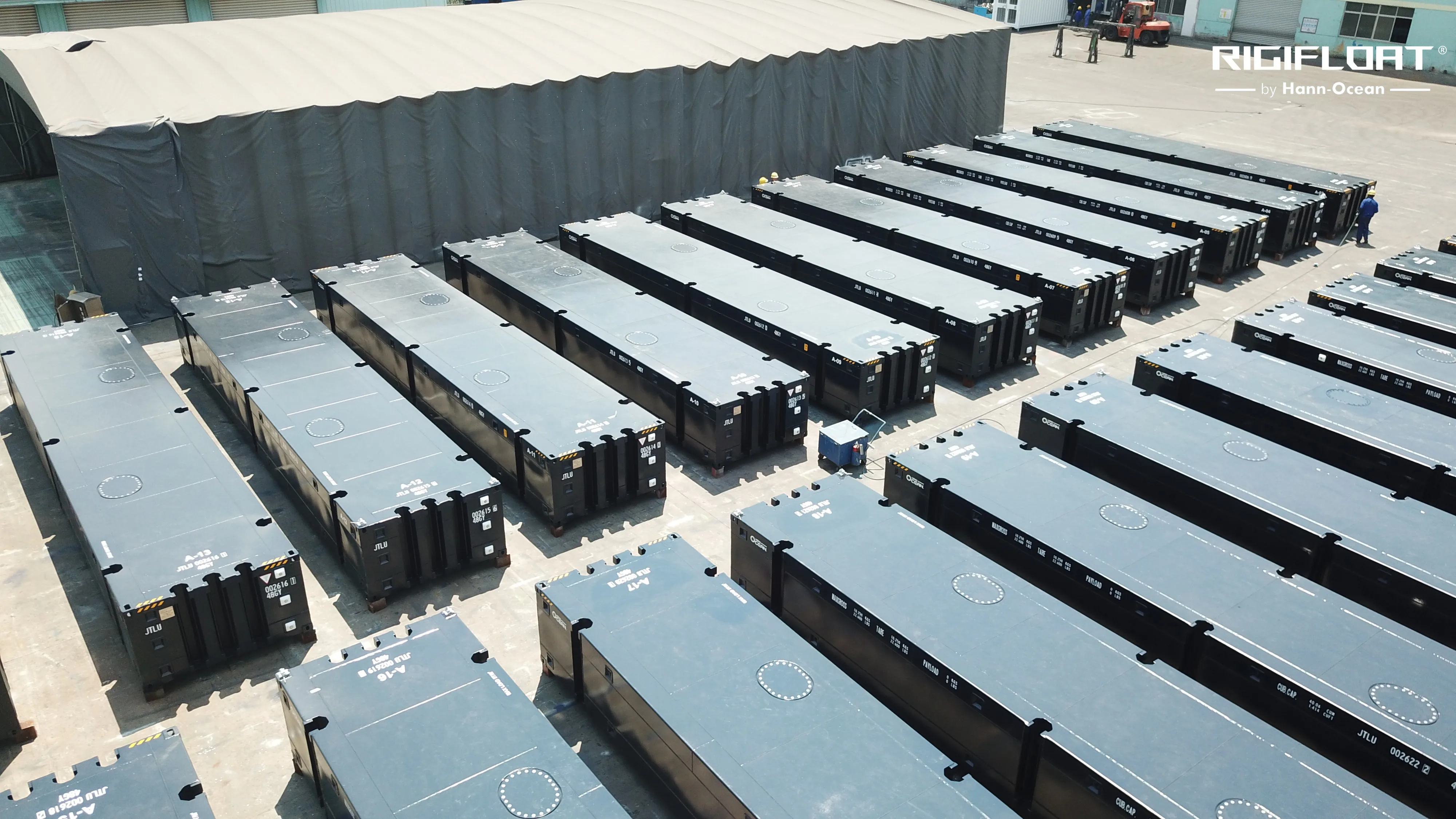 Wholesale Floating Steel Container Pontoon Platform