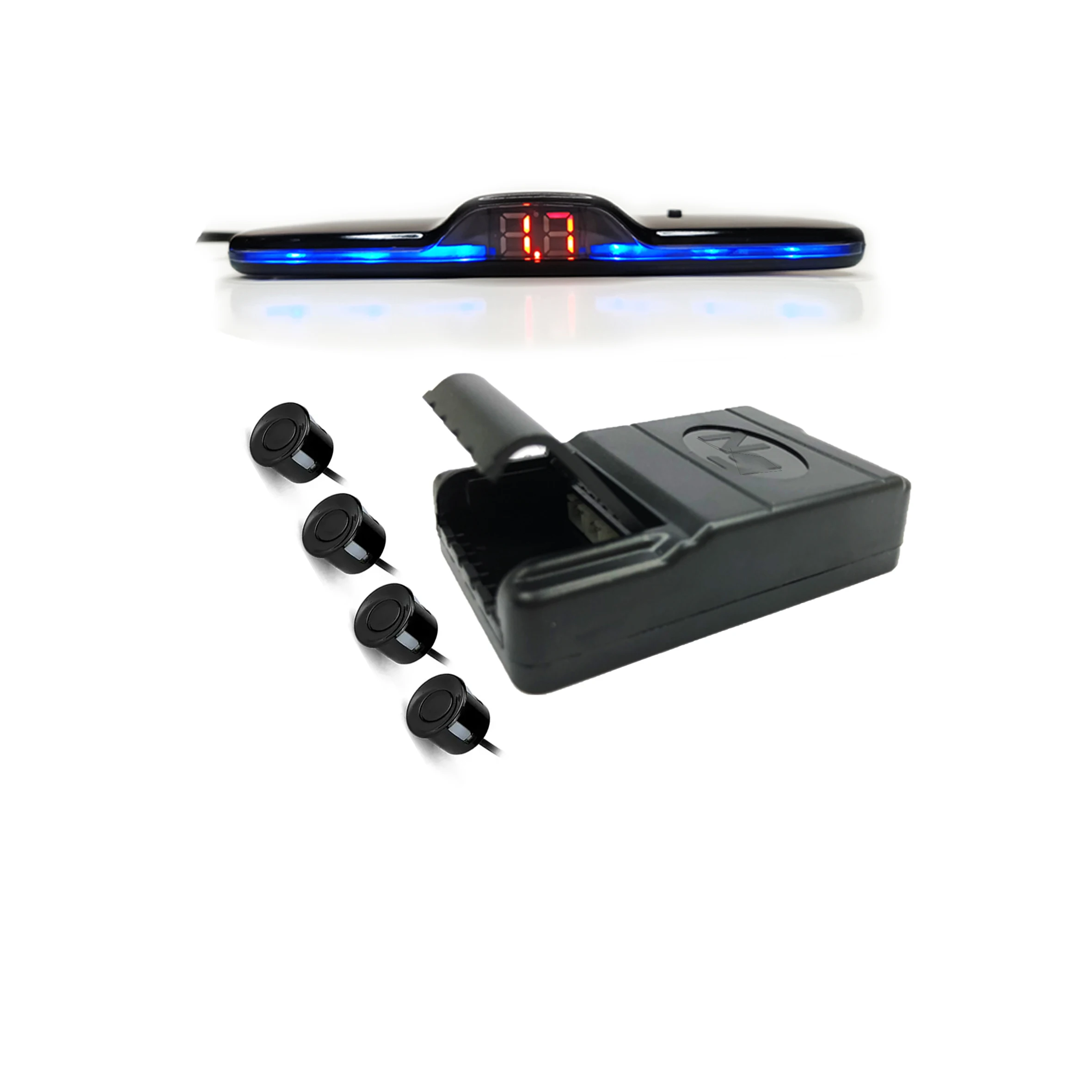 Hot car reverse parking sensor kit de sensores de estacionamento ...