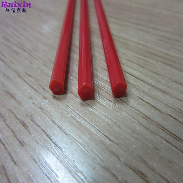 Pa Material Green Color Nylon Stick 2.5mm Rounded Shape Customized Size ...