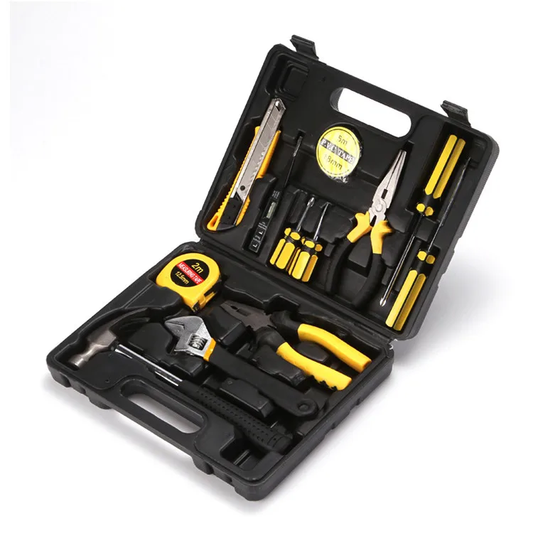 13 Piece Household Multifunctional Portable Toolbox Electrician Tool ...
