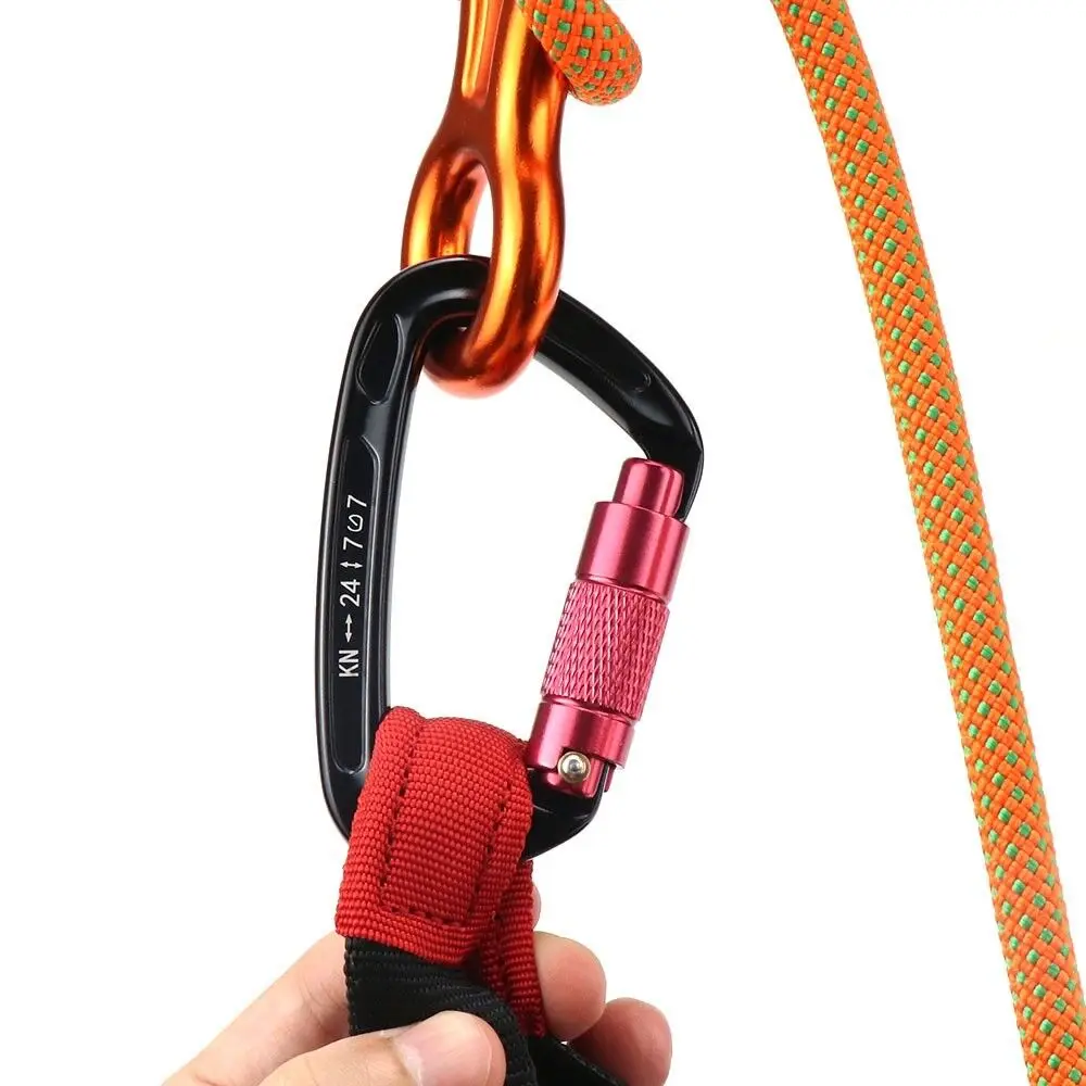 D-shape Carabiner for Climbing High Strength 25KN Hook| Alibaba.com