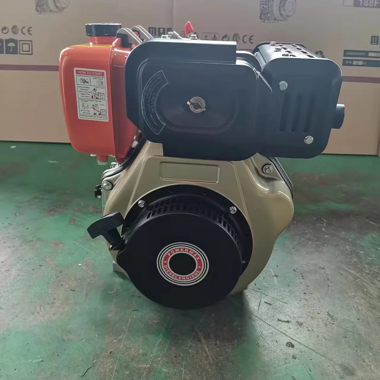 Portable Kama Type Design Air Cooled Diesel Engine 178f /186f/192f ...