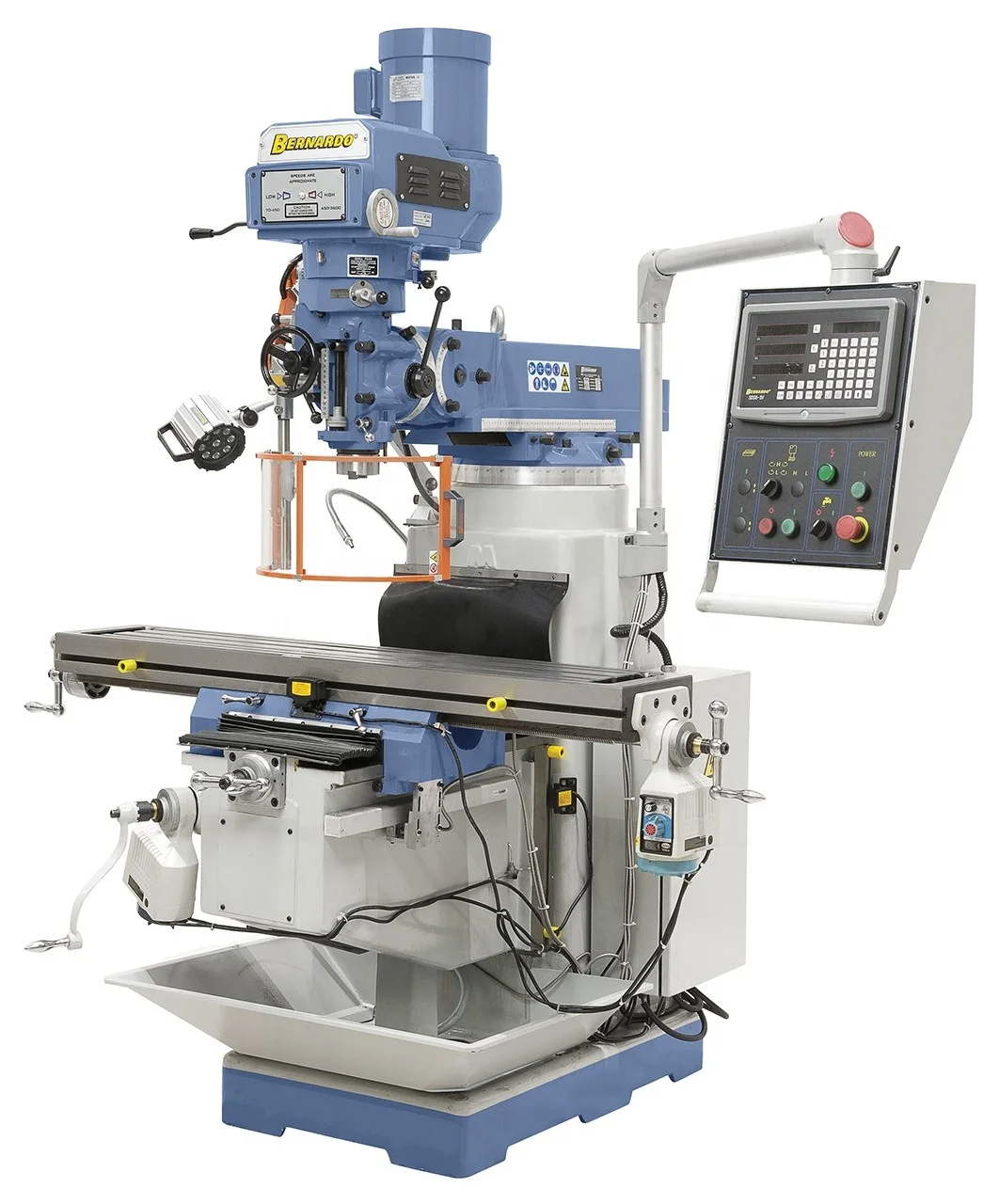 Universal Milling Machine With Label
