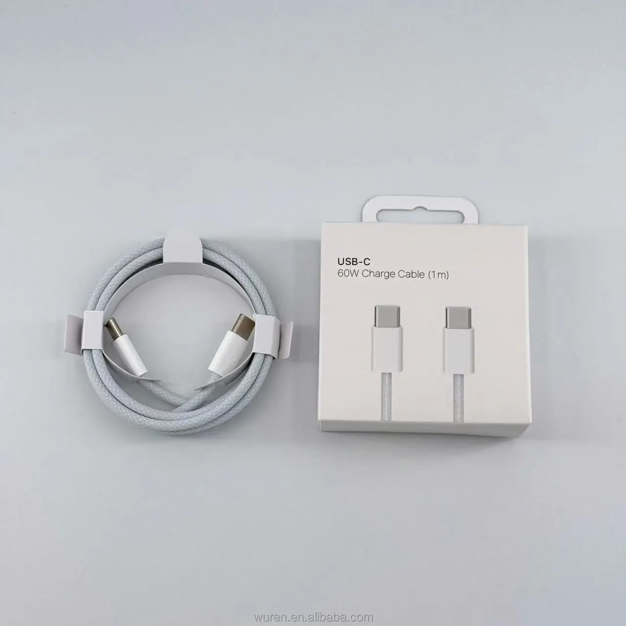 Fast Charger Cable New Nylon Usb C To Usb C Cable 60w 3a For Iphone 15 ...