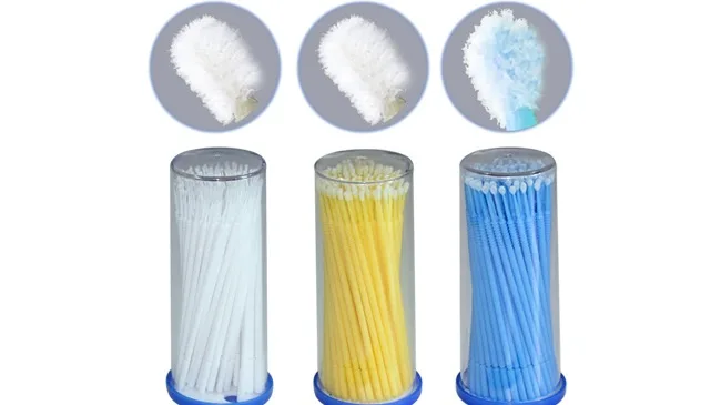 1.0mm Disposable Microbrush Applicators Tips Auto Mini Head Touch Up ...