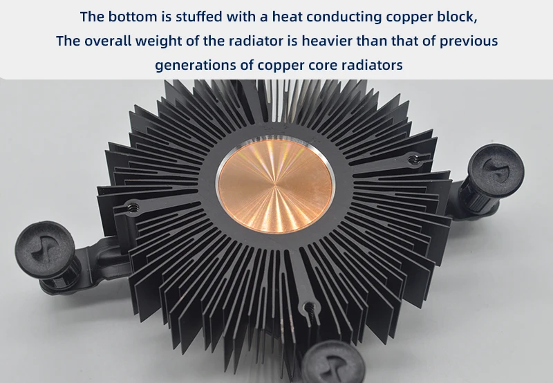 Intel Cooler Fan S-RM1 for 12th Gen Intel, LGA 1700 Socket, Copper Core ...