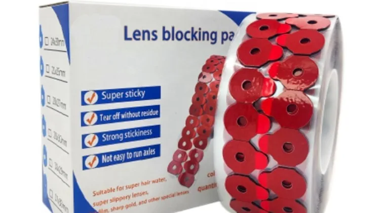High Quality Hydro Lens Adhesive Edging Pads Lens Blocking Pads - Buy ...