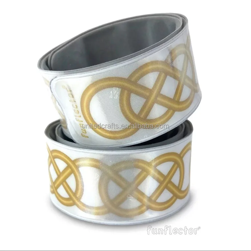 Customized Reflective Slap Bands Cartoon Kids Slap Bands Reflective ...