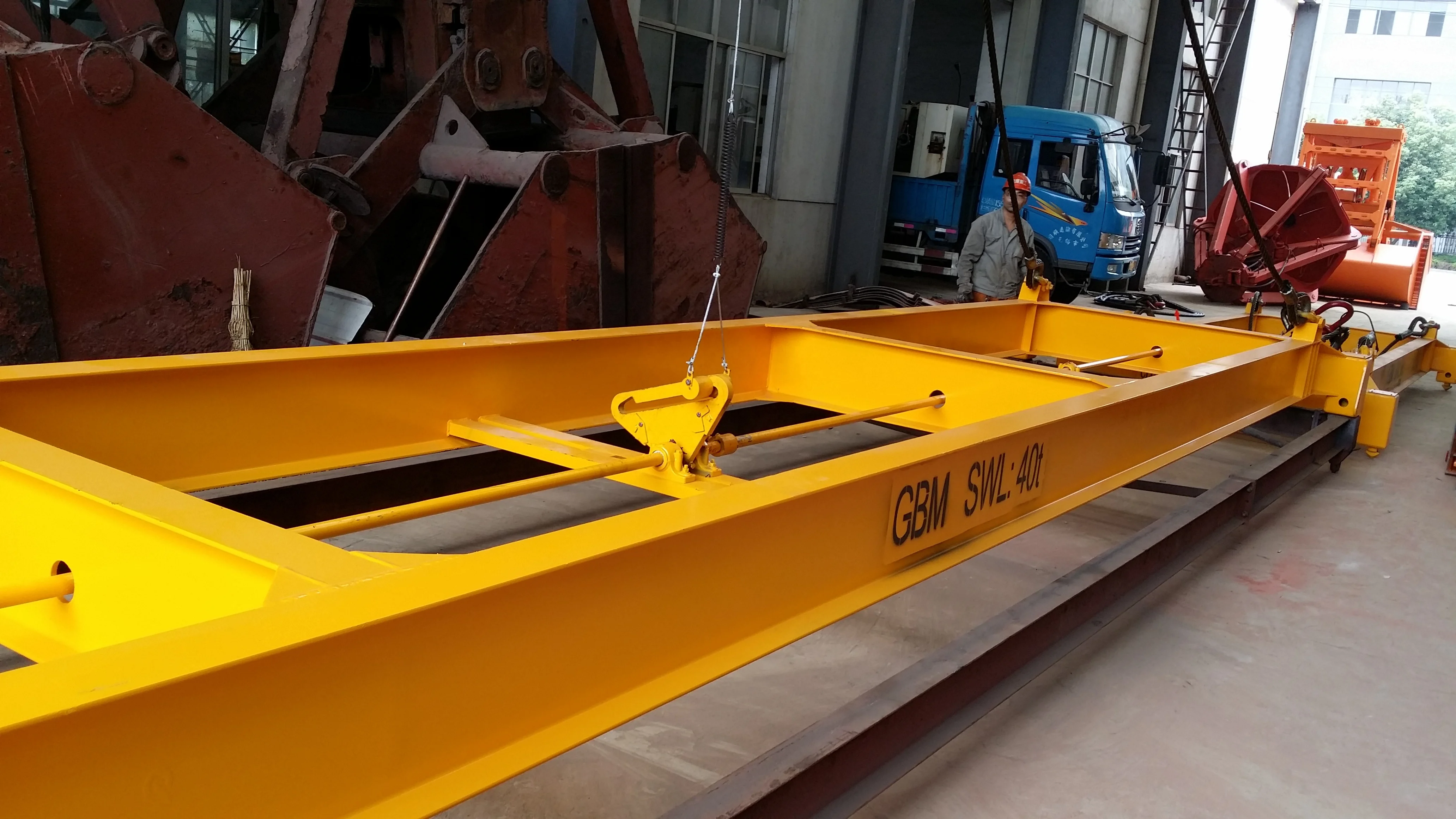 20ft 40ft Container Industry Lifting Spreader Beam Jetty Use Fast ...
