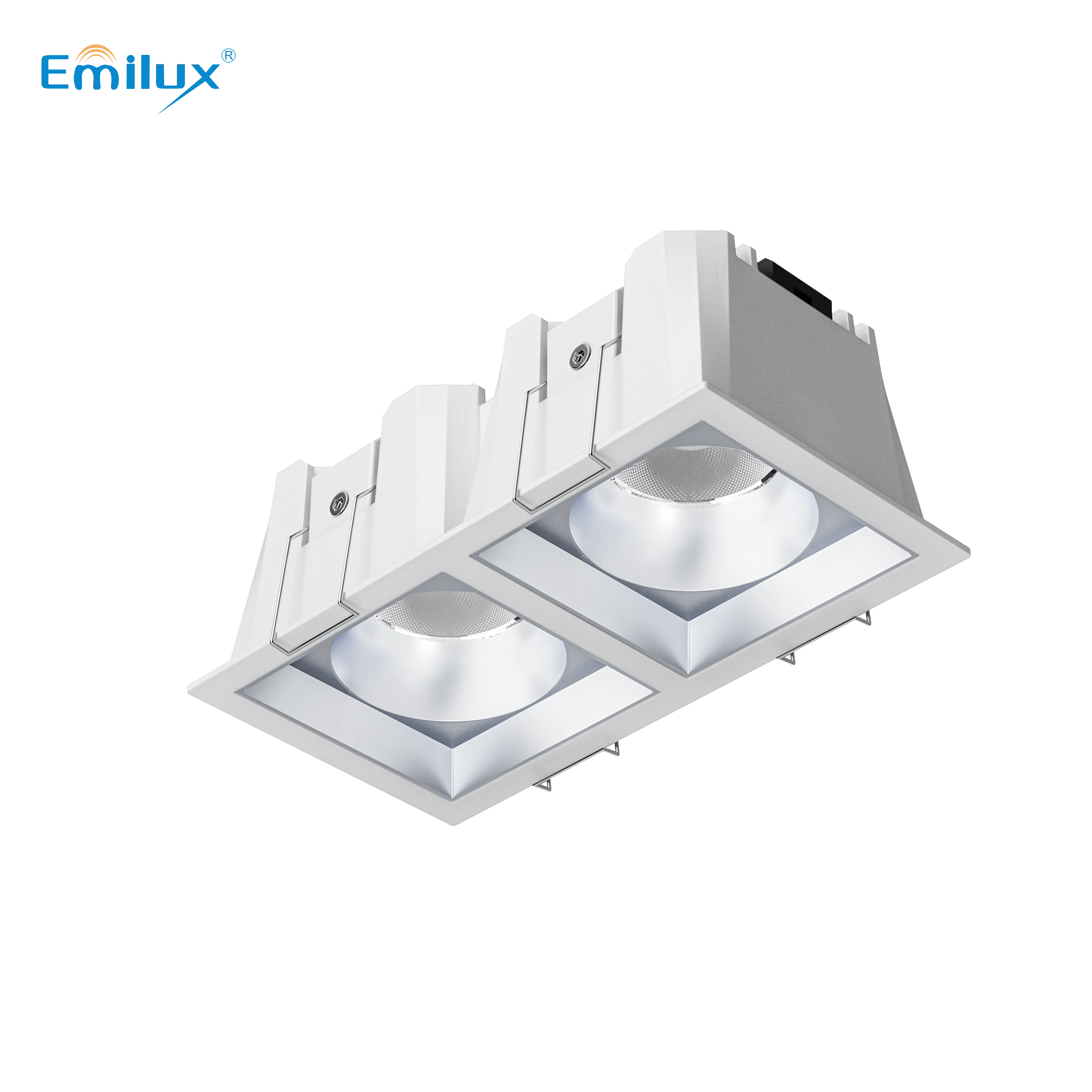 12w*2 Double-headed Cob Downlight Dia 162.5*85*h59mm Square Led ...