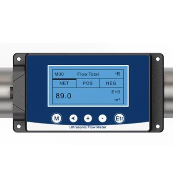 Hls Dn15-dn40 Universal Small Pipe Clamp On Ultrasonic Flow Meter Flowmeter - Buy Dn15-dn40 ...